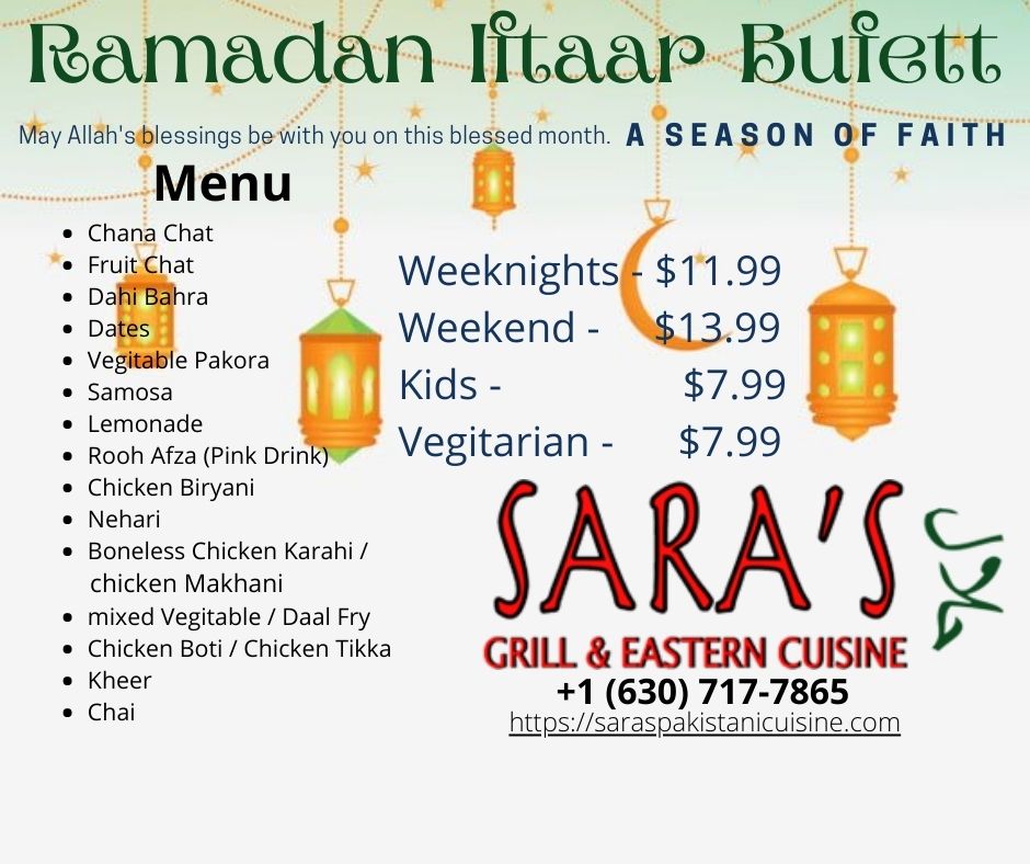 Offers – Sara's Grill
